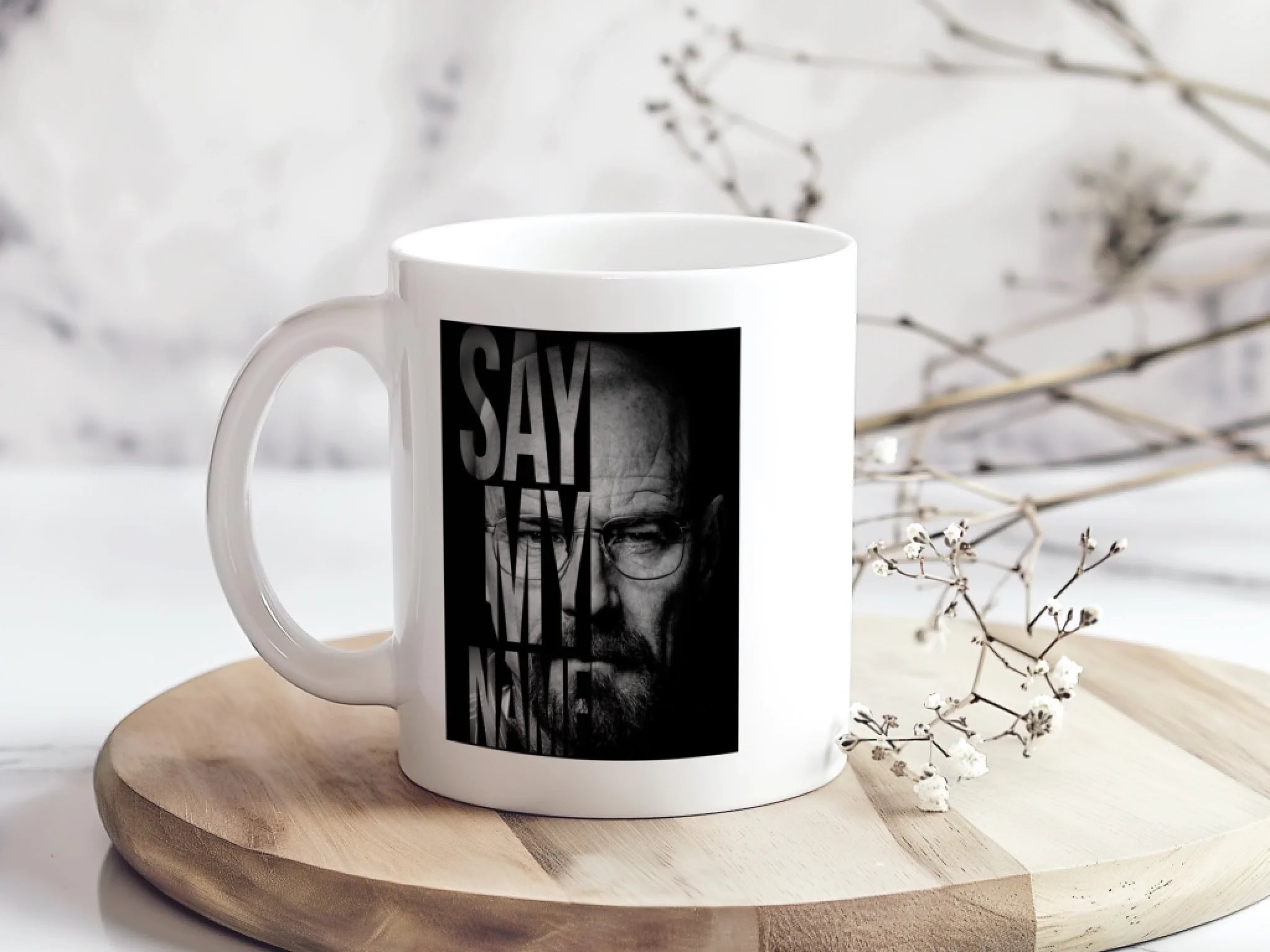 Breaking Bad Say My Name Kupa Bardak – Walter White Tasarımı, Dizi Kol ...